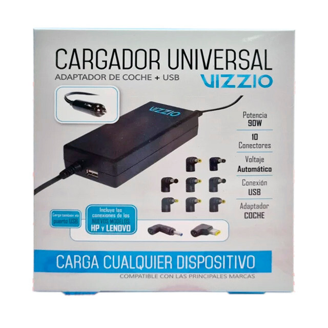 Charger Universal Laptop Notebook 90w Transformer 10 Adapters Computer ...