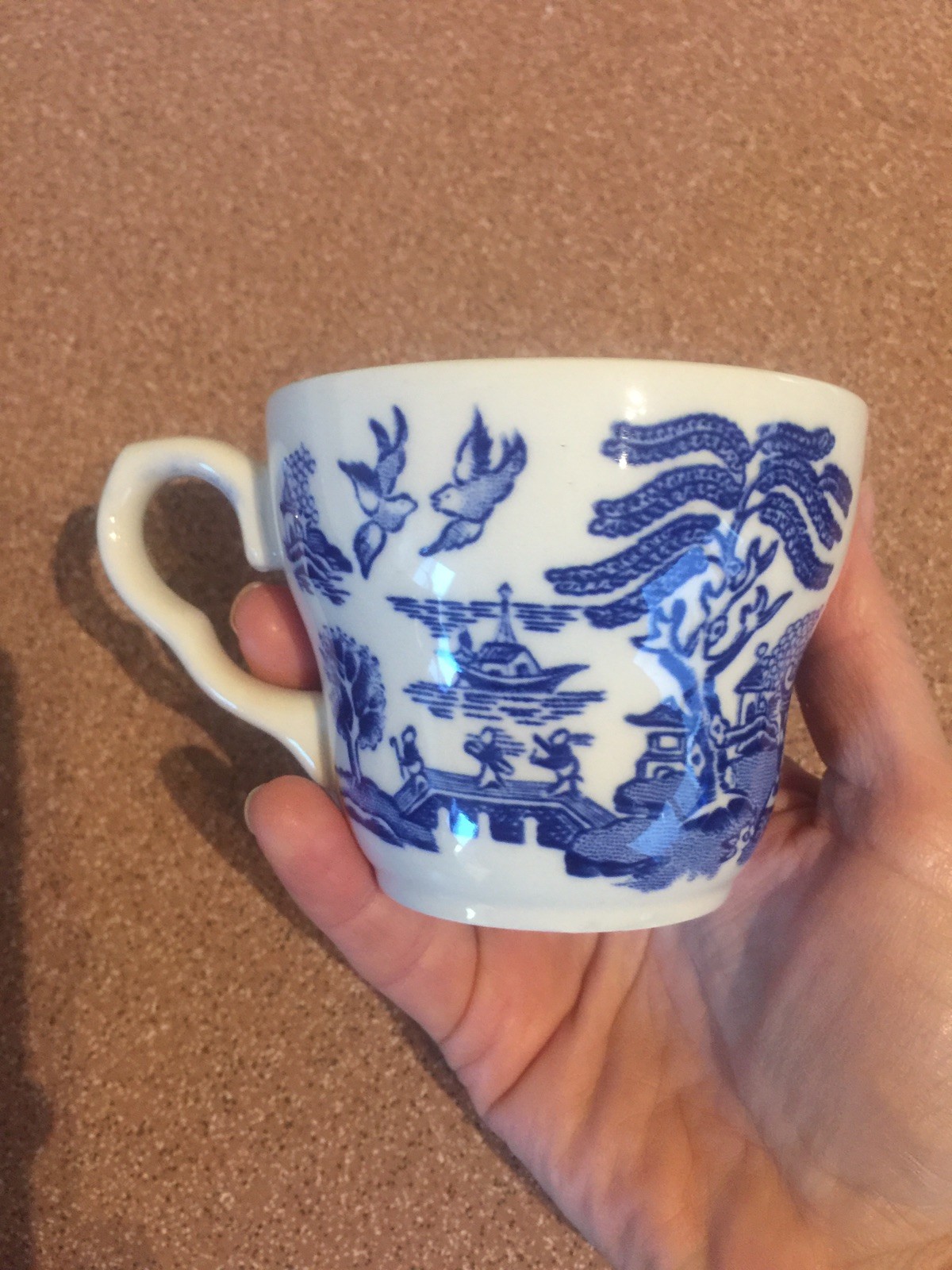 Willow Pattern Tea Cup EIT LTD England | eBay UK
