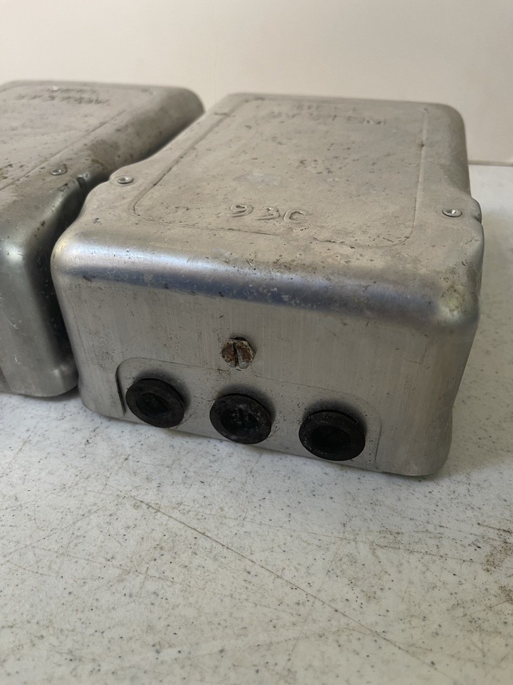 Lot Of 2 Vintage Old Bell System Western Electric Telephone Fuse Subset ...