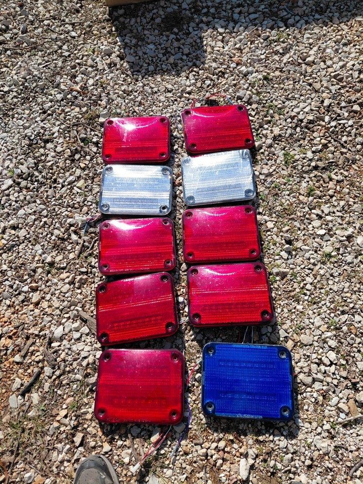 Whelen 900 Series Red Smart Led Lights | eBay