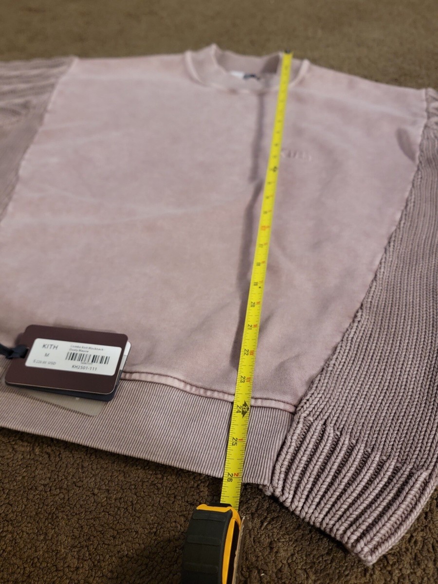 Kith Combo Knit Mock Neck - Dusty Maybe | eBay Kith Combo Knit Mock Neck - Dusty Maybe | eBay
