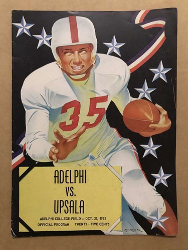 UPSALA COLLEGE @ ADELPHI COLLEGE COLLEGE FOOTBALL PROGRAMS 1952 EX | eBay