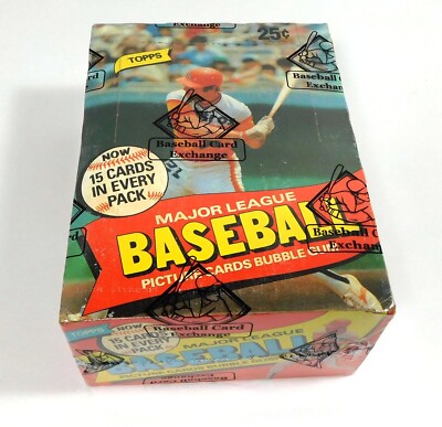 1980 Topps Baseball Box (36 Packs) BBCE Sealed Wrapped | eBay