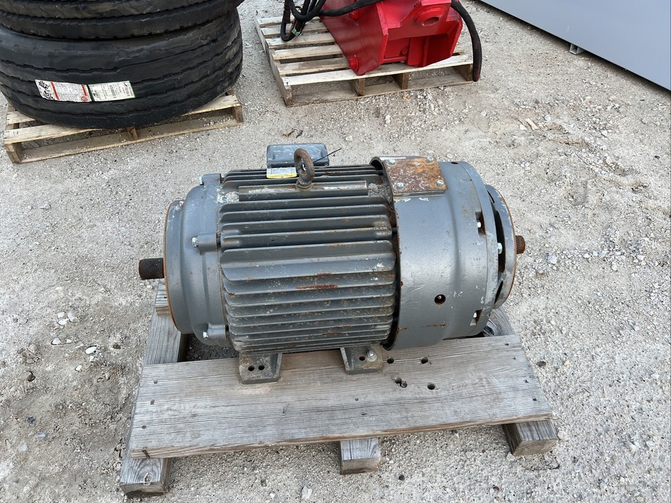 Baldor 50 HP electric motor 575 volts 1775 RPM 3 Phase 60 HZ ...