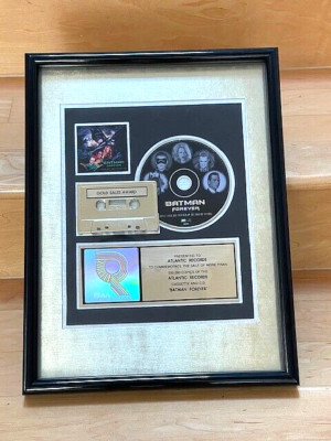 Batman Forever Gold Record/CD/Cassette Award--RIAA--AUTHENTIC & RARE | eBay