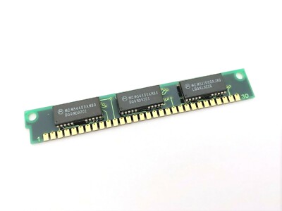 One (1) 30-pin SIMM RAM 1Mbyte 80ns (WCM-30S-1M-004-80) | eBay