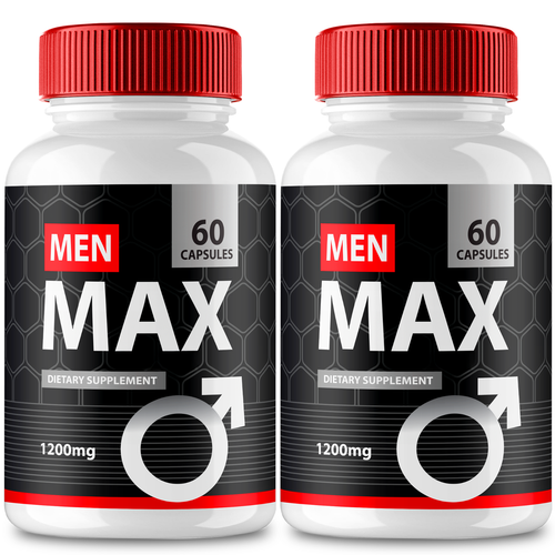 (2 Pack) Men Max Enhancement Pills, Performance & Drive Pills for Male ...