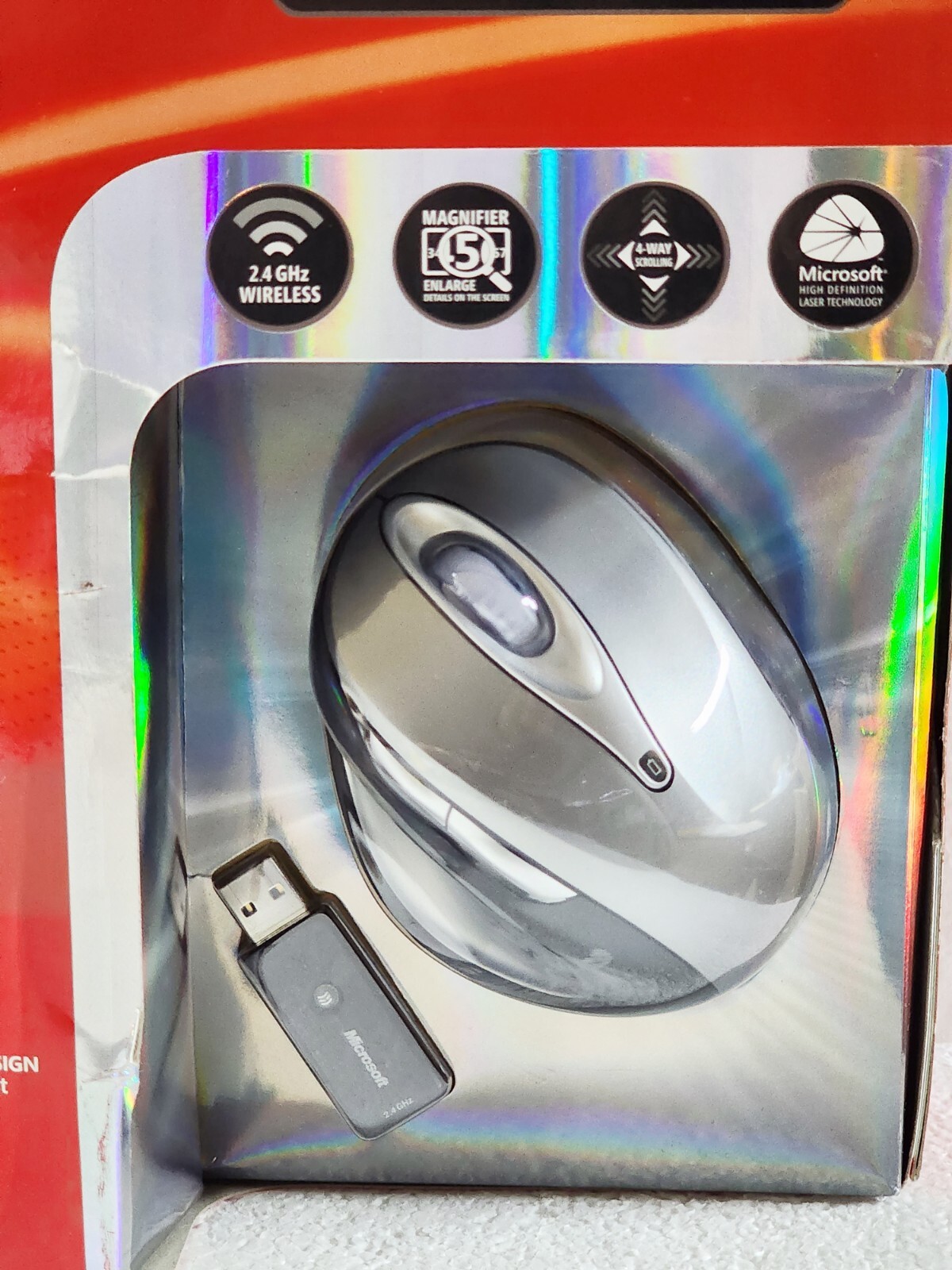 Microsoft Natural Wireless Ergonomic Keyboard 7000, Mouse & USB Dongle ...