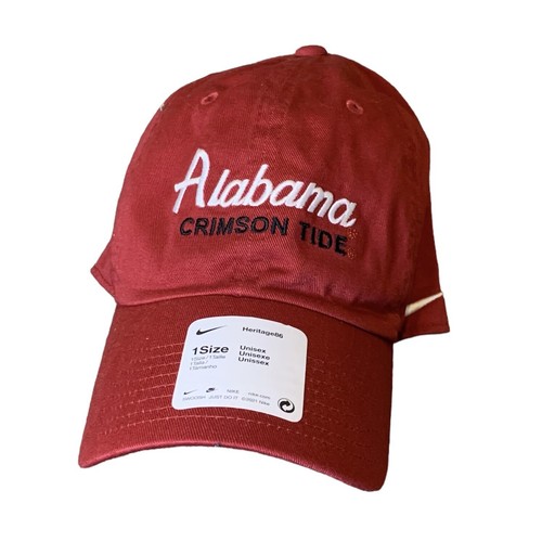Nike Alabama Crimson Tide Adjustable Campus Cap Hat | eBay