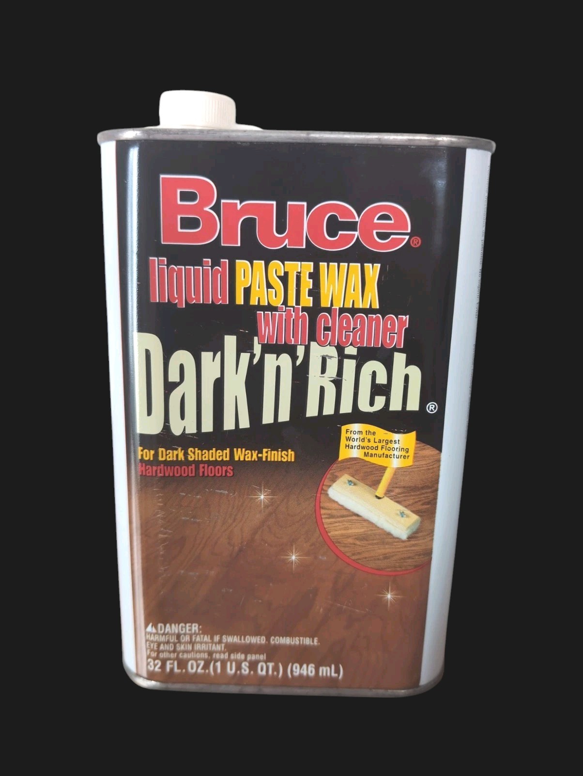 Bruce Liquid Paste Wax With Cleaner Dark N Rich Finish Hardwood Floor ...