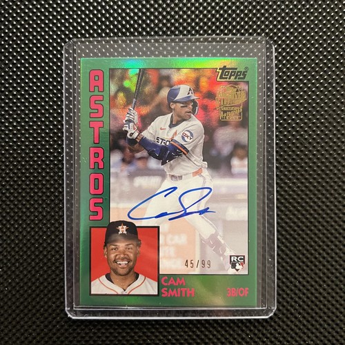 2025 Topps Archives Cam Smith RC 1984 Topps Autograph Green /99 (KK | eBay
