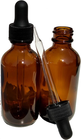® 2Oz Amber Glass Dropper Bottles (60Ml) with Tapered Glass Droppers ...