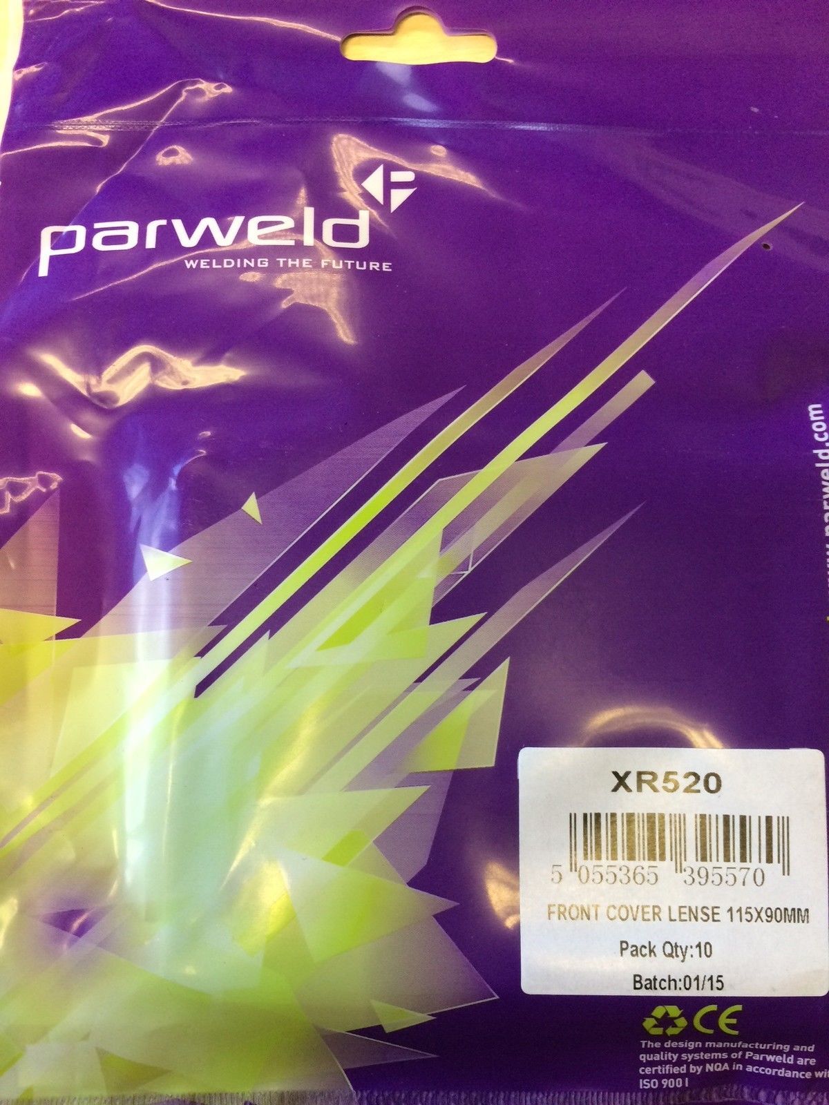 XR520 Pk/10 Parweld Cover Lense Antispatter to suit XR915 + 5 XR530 ...