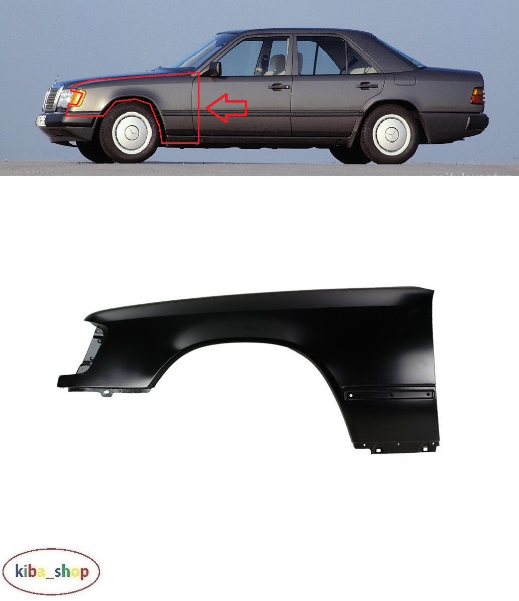 FOR MB E-CLASS W124 1984-1996 FRONT WING FENDER LH WITHOUT HOLE | eBay UK