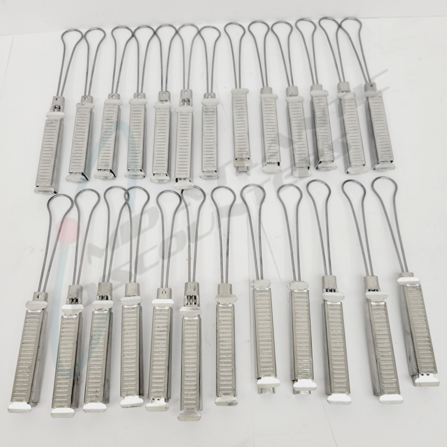 25 PPC Belden Drop Wire Aluminum and Steel Clamp 8" Total Length | eBay