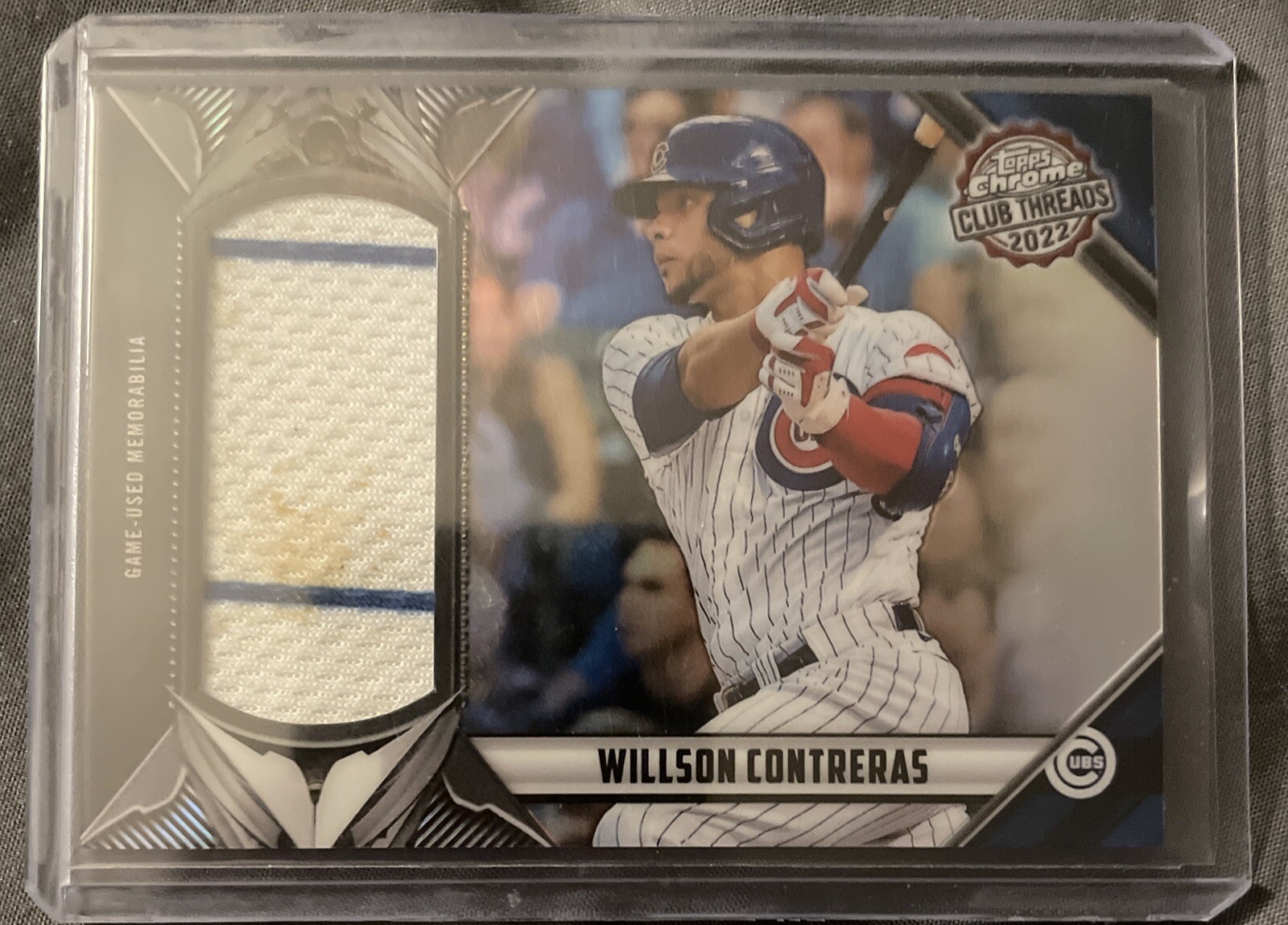 2022 Topps Chrome - Topps Chrome Authentics Relics #TCT-WC Dirty Patch ...