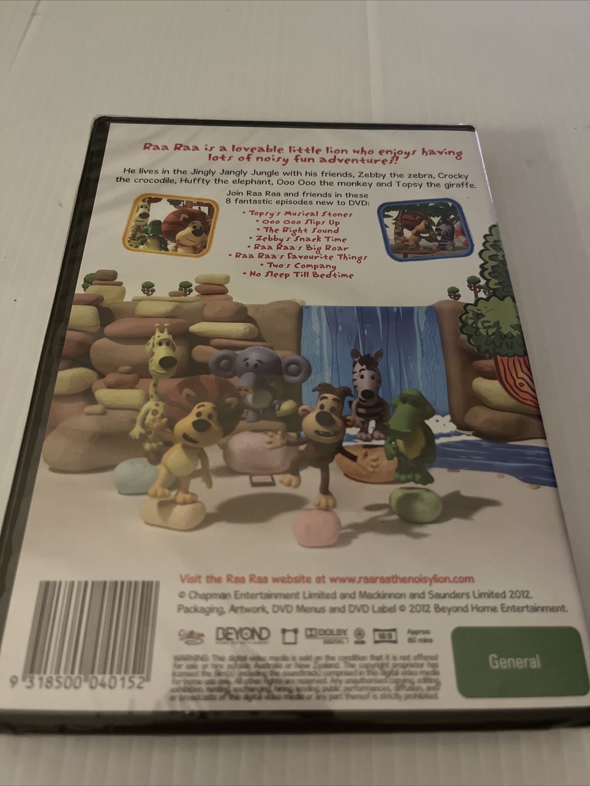 Raa Raa the Noisy Lion-Welcome to the Jingly Jangly Jungle (DVD, 2011 ...