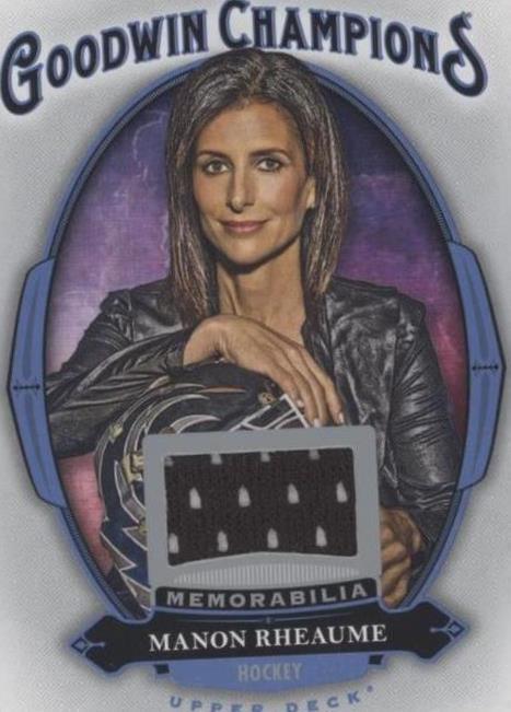 2020 Upper Deck Goodwin Champions - Memorabilia Manon Rheaume #M-MR ...