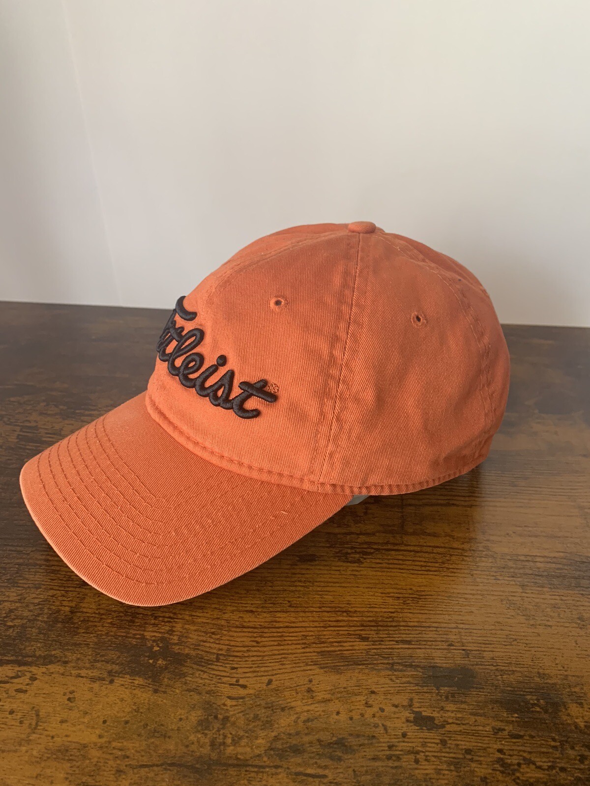 Titleist Golf Baseball Hat/ Cap Terracotta / Rust Color Adjustable | eBay