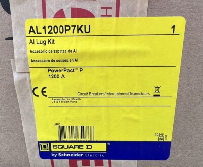 AL1200P7KU Square D Lug Kit New 785901654766| eBay