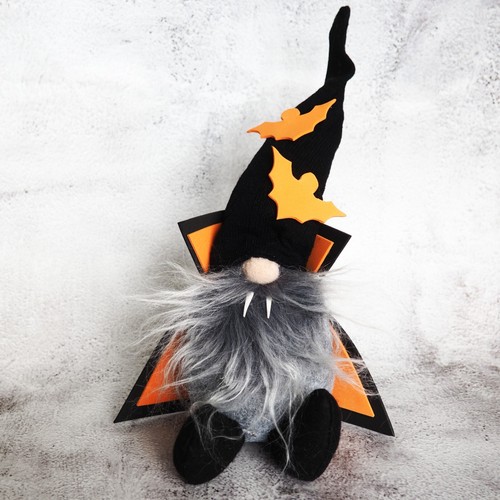 Halloween Gnome Dracula Vampire Decoration Gothic Decor Scary Goth Gonk ...