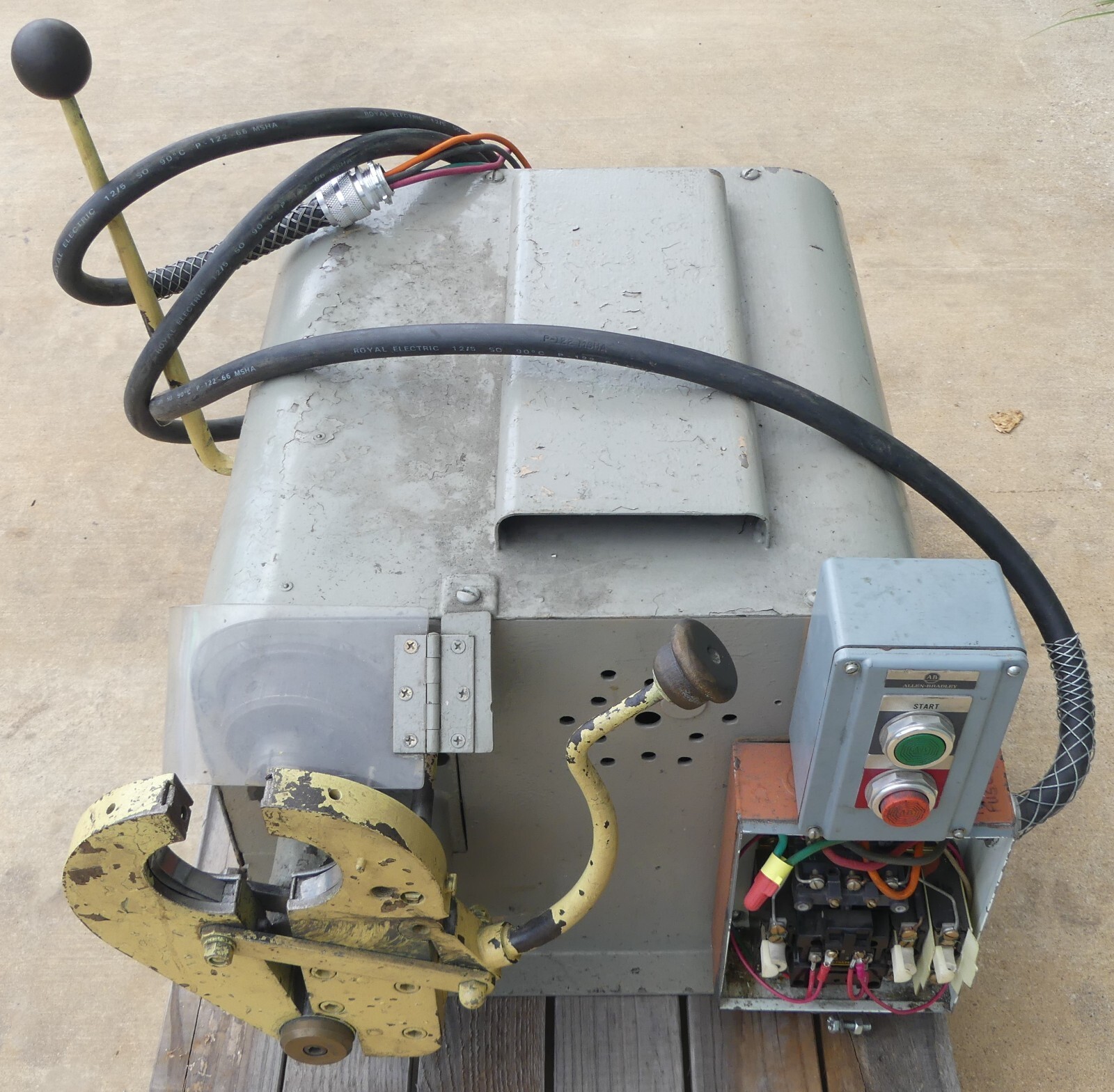 Leonard Tube Master 2C Tube & Pipe Finishing Mach +Aeroquip Hose Cut ...