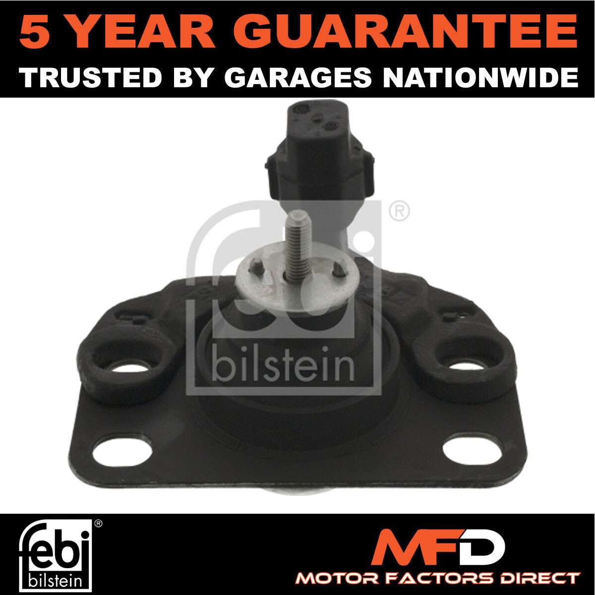 Fits Renault Clio 1990-2005 Kangoo 2000- Febi Right Engine Mounting ...