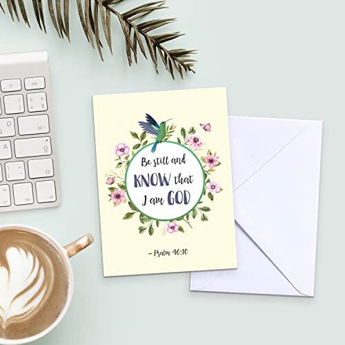 Scripture Cards - Set of 48 Boxed Bible Verse Blank Note Cards Assorted ...