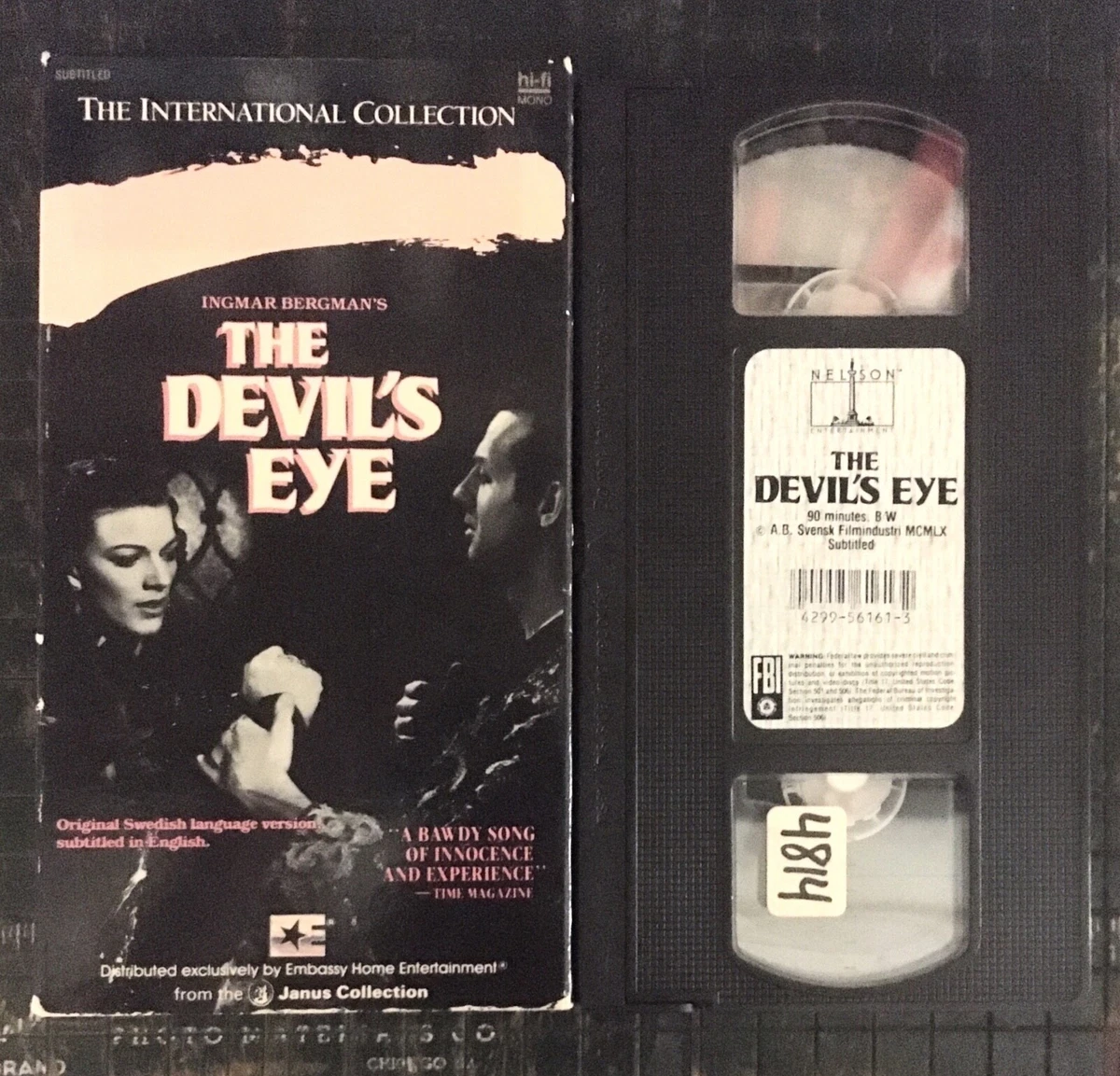 Eye Of The Devil Vhs
