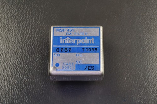 MSF461/ES Interpoint EMI Input filter MSF .8A 40V 3.50 Ohm .62W NOS | eBay