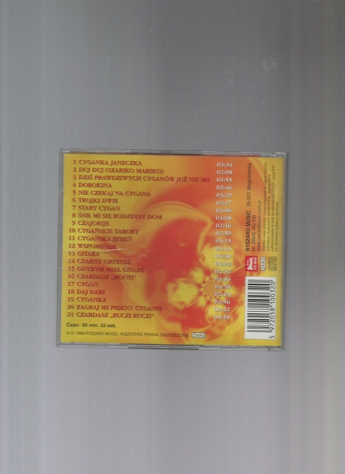 Cyganska Biesiada - Various Artists - Vol. 1 (1999 Ryszard) CD | eBay