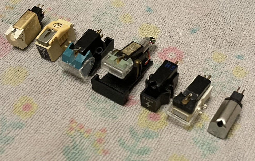 Lot of Vintage SHURE Turntable Cartridges | eBay