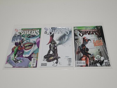 Gotham City Sirens DC Comics Lot of 3: 20, 22, 23 Joker Harley Quinn ...