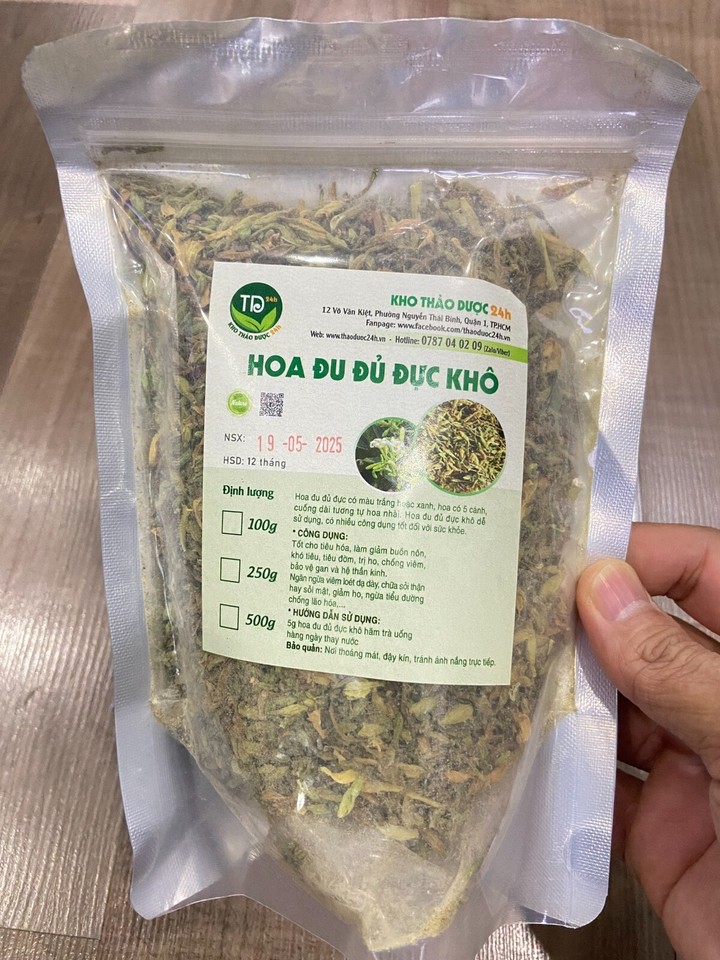300gram Freeze Dried Male Papaya Flower, Hoa Du Du Duc Say Lanh Nguyen ...