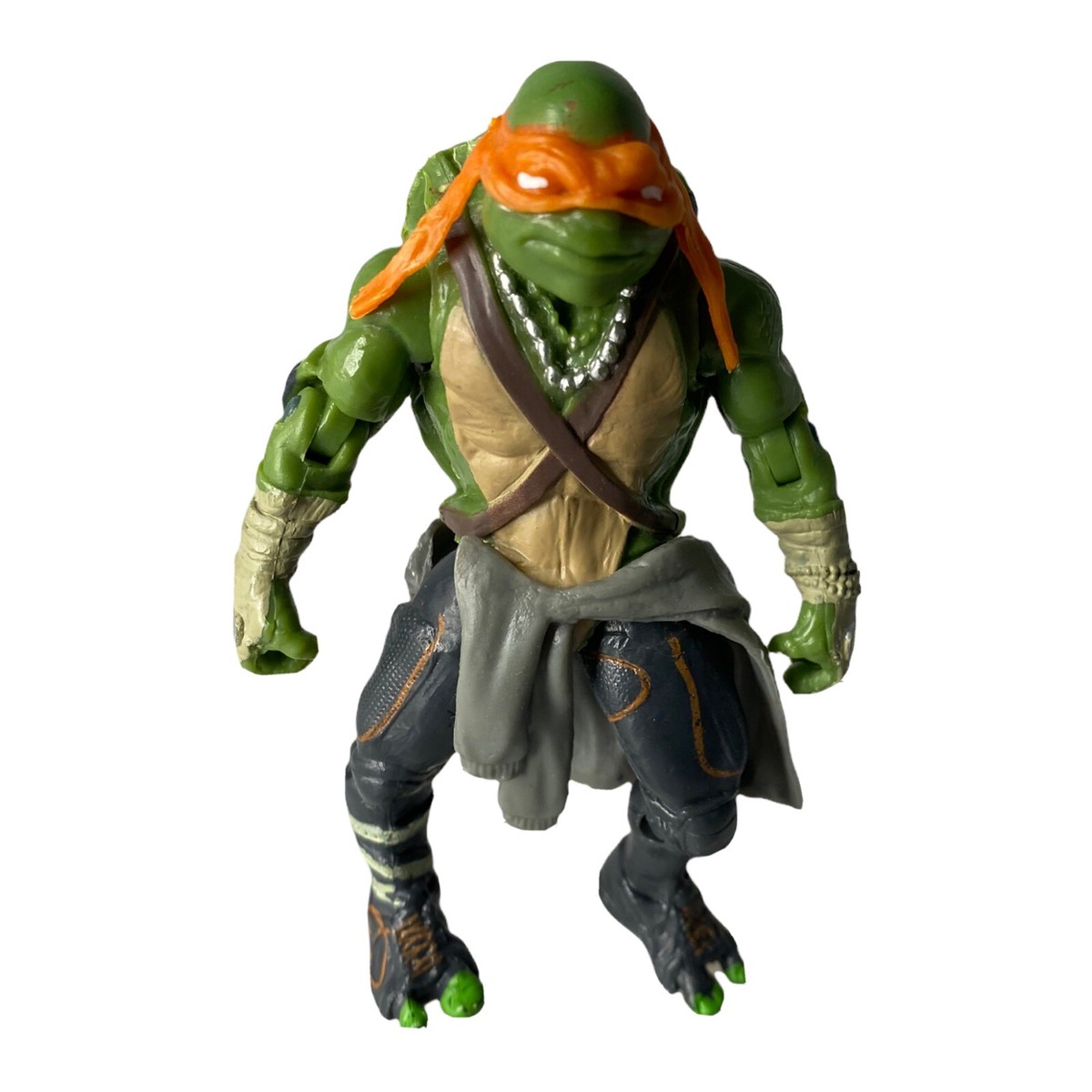 Orange Ninja Turtle Mask