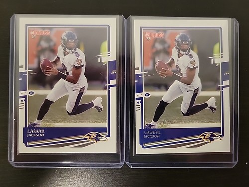 2020 Panini Donruss Lamar Jackson #33 Ravens Two Card Lot | eBay