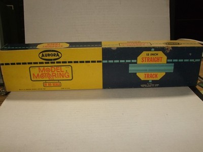 1969 Aurora Model Motoring #1542- 6 Pieces 15 In STRAIGHT TRACK NOS | eBay