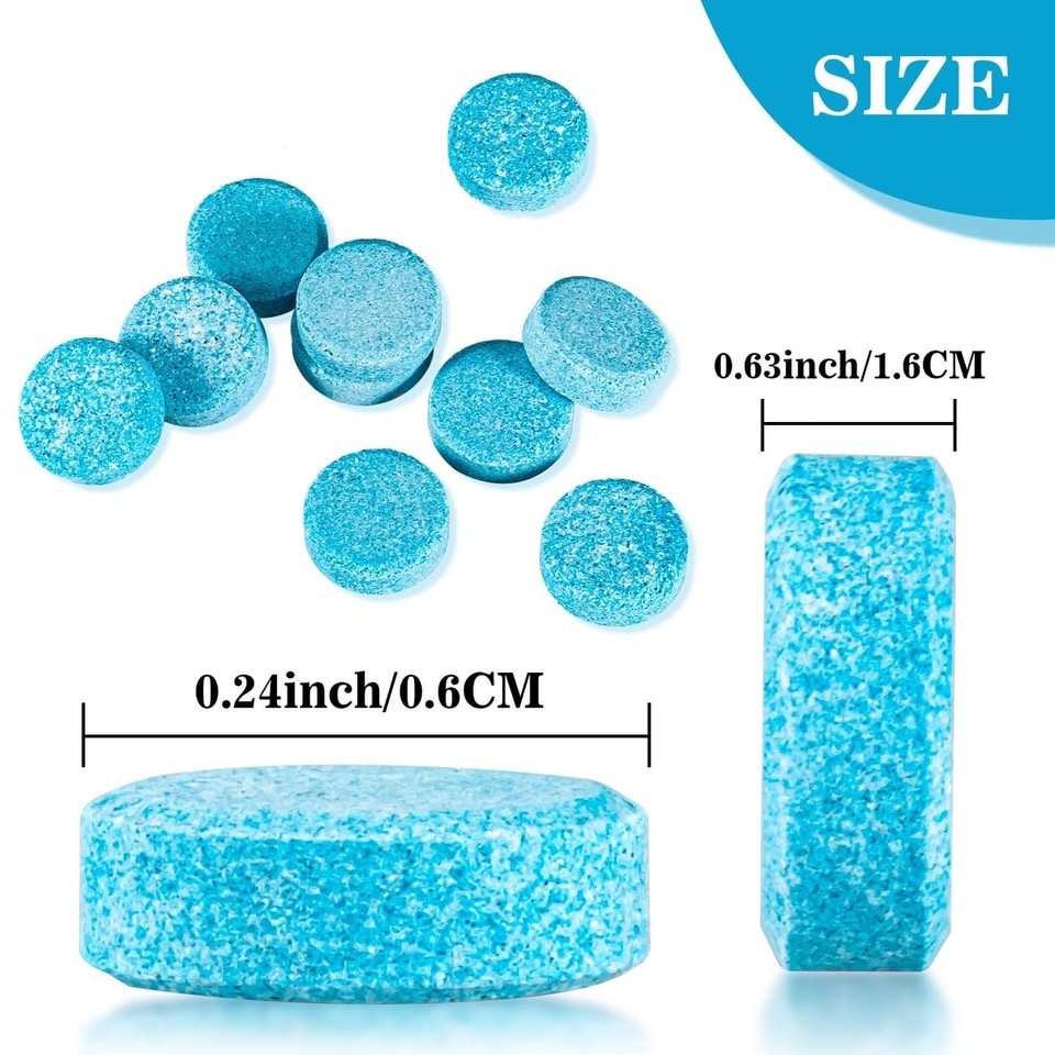 Sukh Car Windshield Washer Tablets - Washer Fluid Tablets Glass Cleaner ...