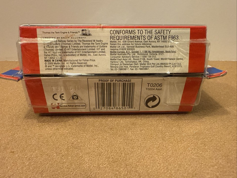 2009 Thomas & Friends Trackmaster - Buster Free Wheeling Vehicle Fisher ...