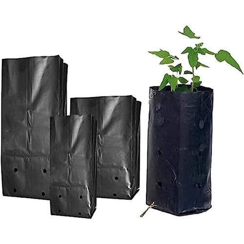 Gro Pro PE Grow Bags - Black / 20 gallon (25/PACK) THE ORIGINAL GROW ...