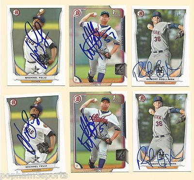MICHAEL FELIZ Signed/Autographed 2014 BOWMAN CARD Houston Astros #TP-76 ...