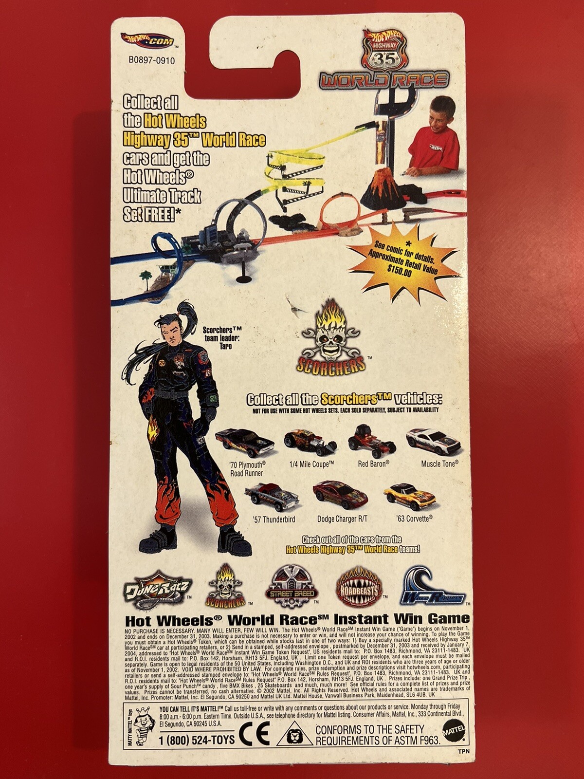 Hot Wheels Highway 35 World Race '70 PLYMOUTH ROAD RUNNER Scorchers ...