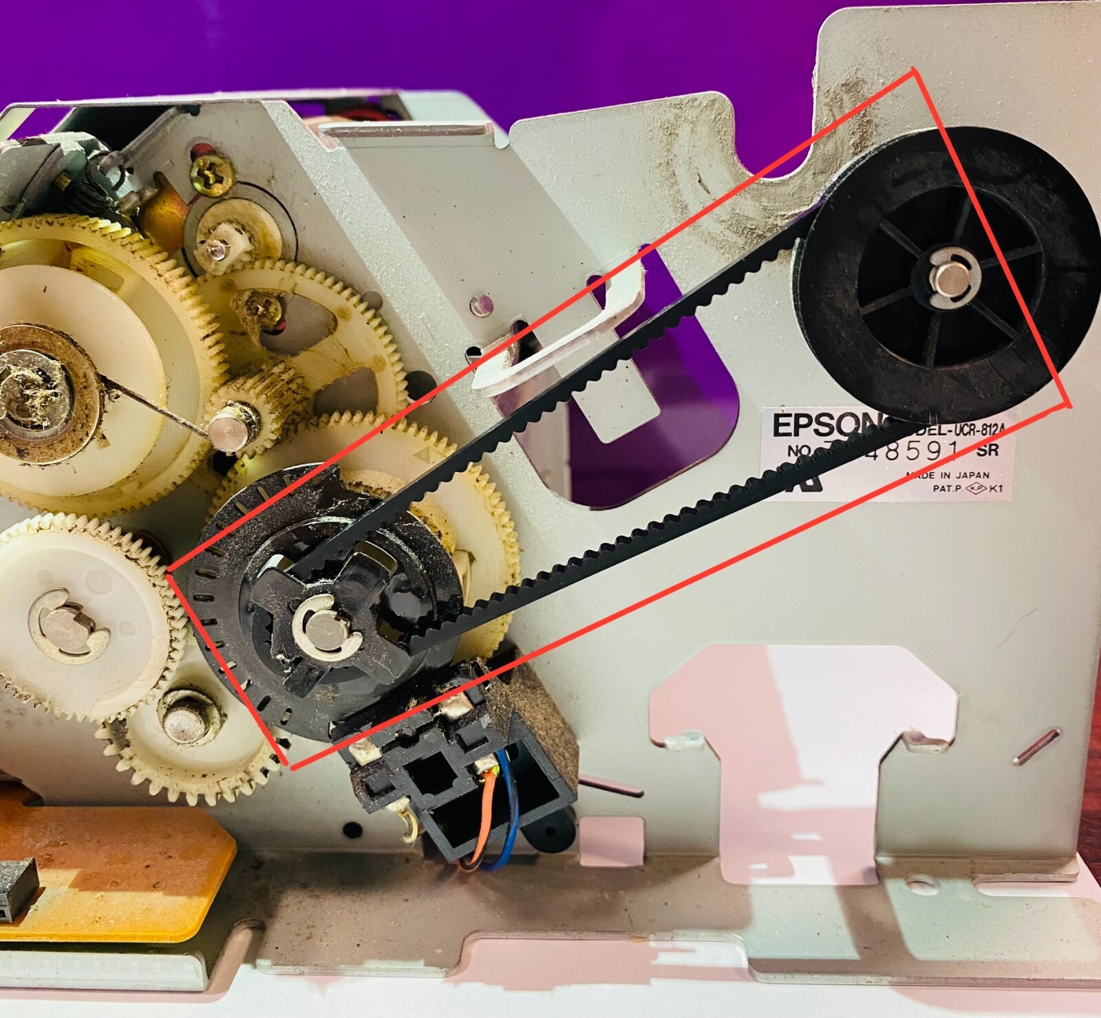 CASH REGISTER PRINTER RUBBER BELT FOR SHARP/SAMSUNG/JCM/CASIO | eBay