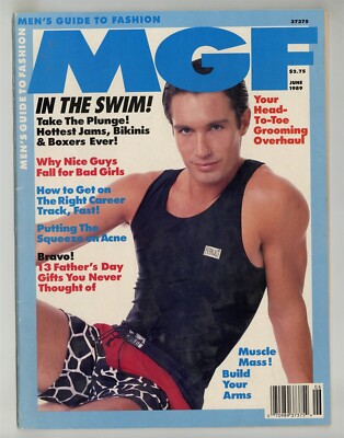 MGF Men's Guide To Fashion 1989 Ed Kelly Smooth Physique 76p Gay ...