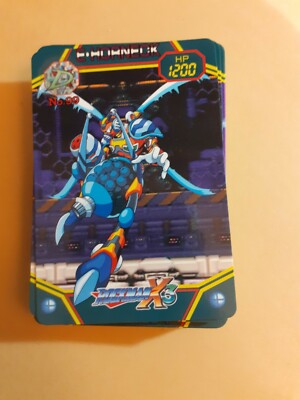 MEGAMAN ROCKMAN x 3 TRADING CARD MADE IN JAPAN CARDDASS n 99 | eBay