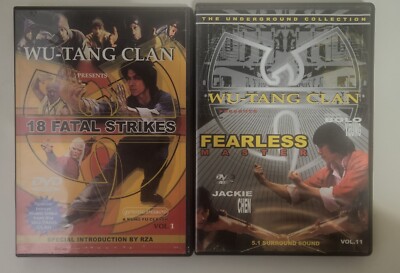 18 Fatal Strikes Volume 1 And Fearless Master Volume 11- DVD - VERY ...