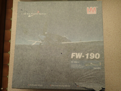Hobbymaster HA7424 1:48 FW-190A-4 Hauptmann Egon Mayer 1943 Undisplayed ...