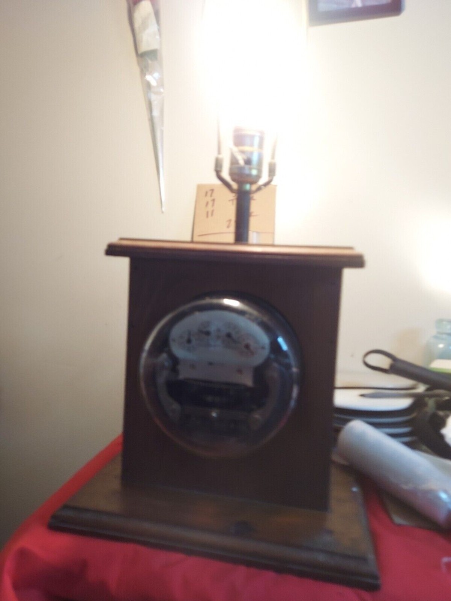 Old Electric Meter Lamp