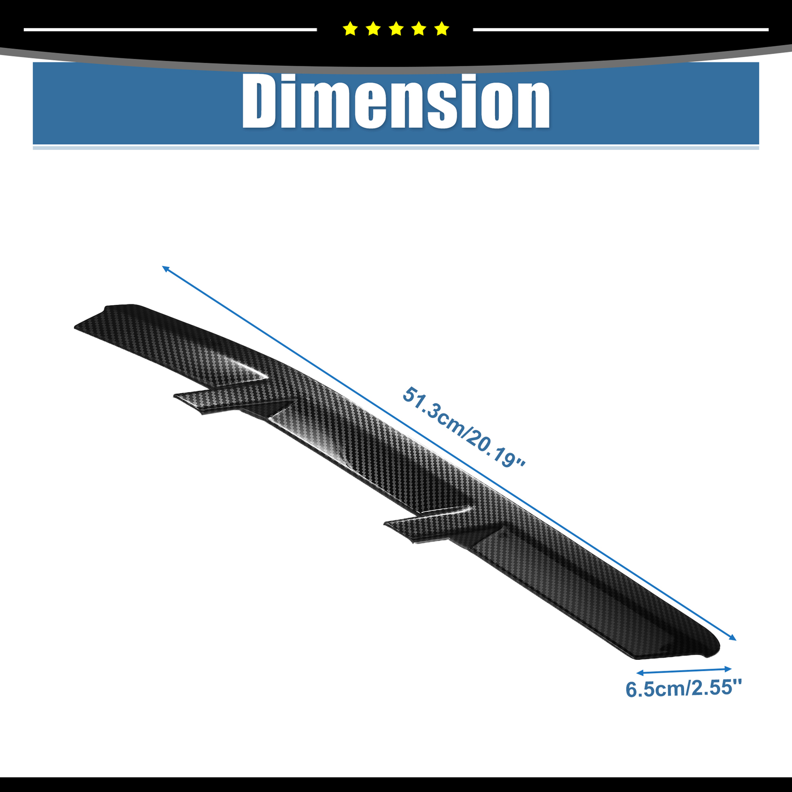 Piece of 2 Front Fender Side Body Vent fit for Chevrolet Corvette C7 ...
