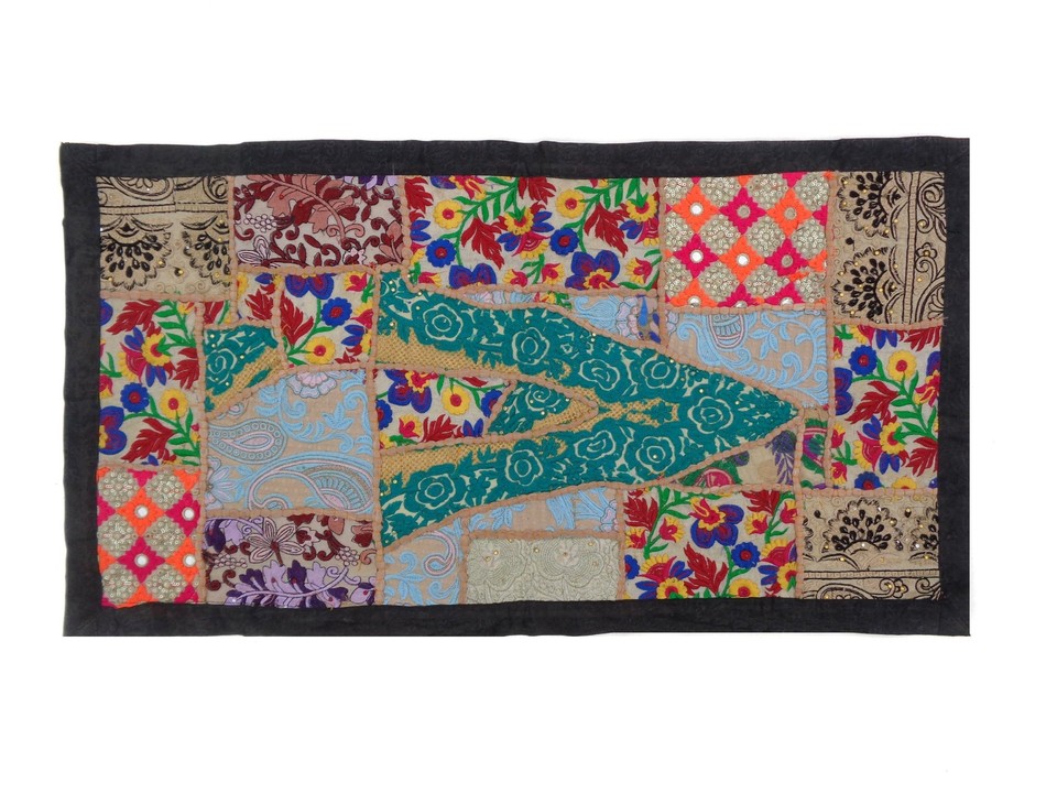 Runner Wall Art Home Decor Bohemian Hanging Tapestry Indian Embroidered ...